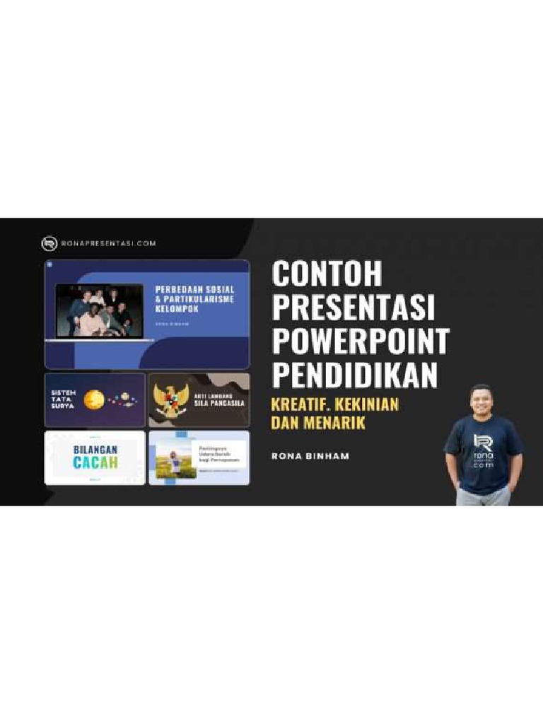 Contoh Presentasi Powerpoint Tentang Pendidikan 570x320 | PDF