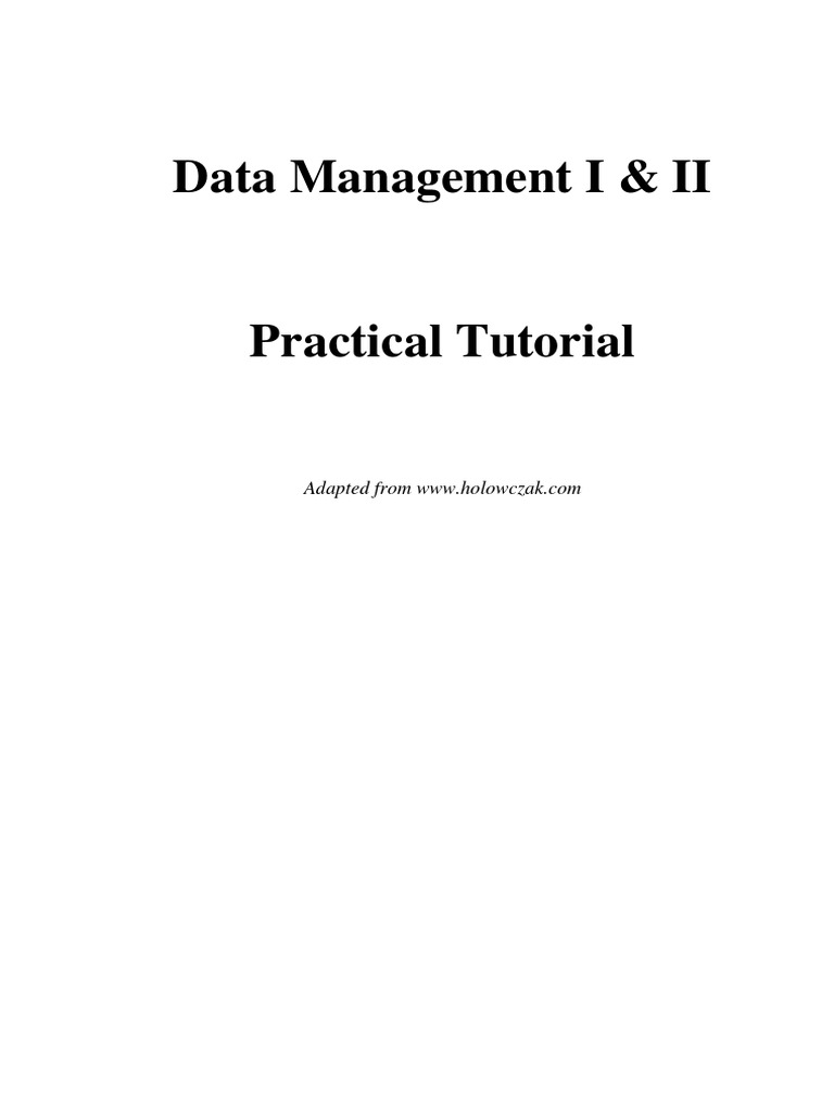 Database Management Using Microsoft Acce | PDF | Databases | Relational ...