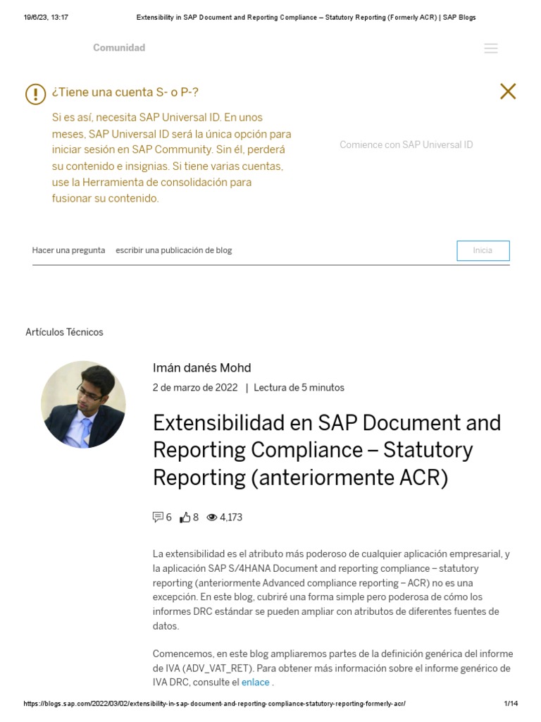 Extensibility in SAP Document and Reporting Compliance - Statutory Reporting (Formerly ACR ...