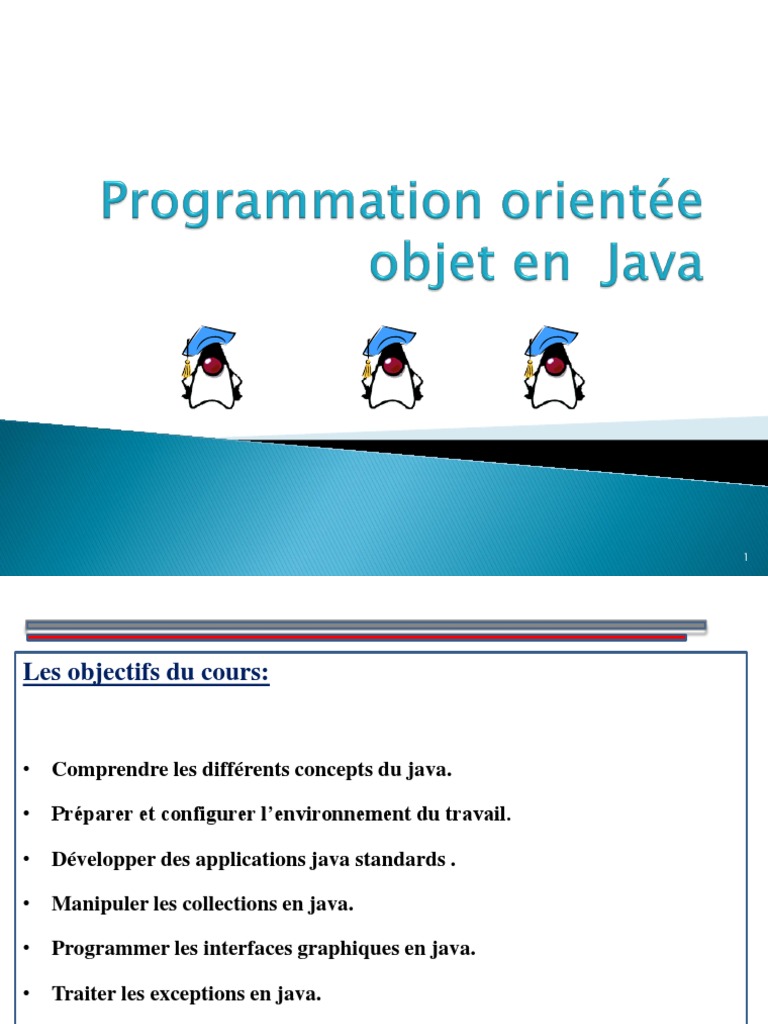 1ac9f Presentation Cours Java | PDF | Classe (informatique) | Java ...