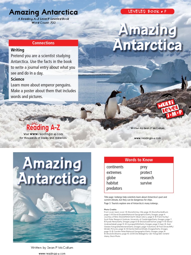 Raz Lp30 Amazingantarctica CLR | PDF | Antarctica | Ice
