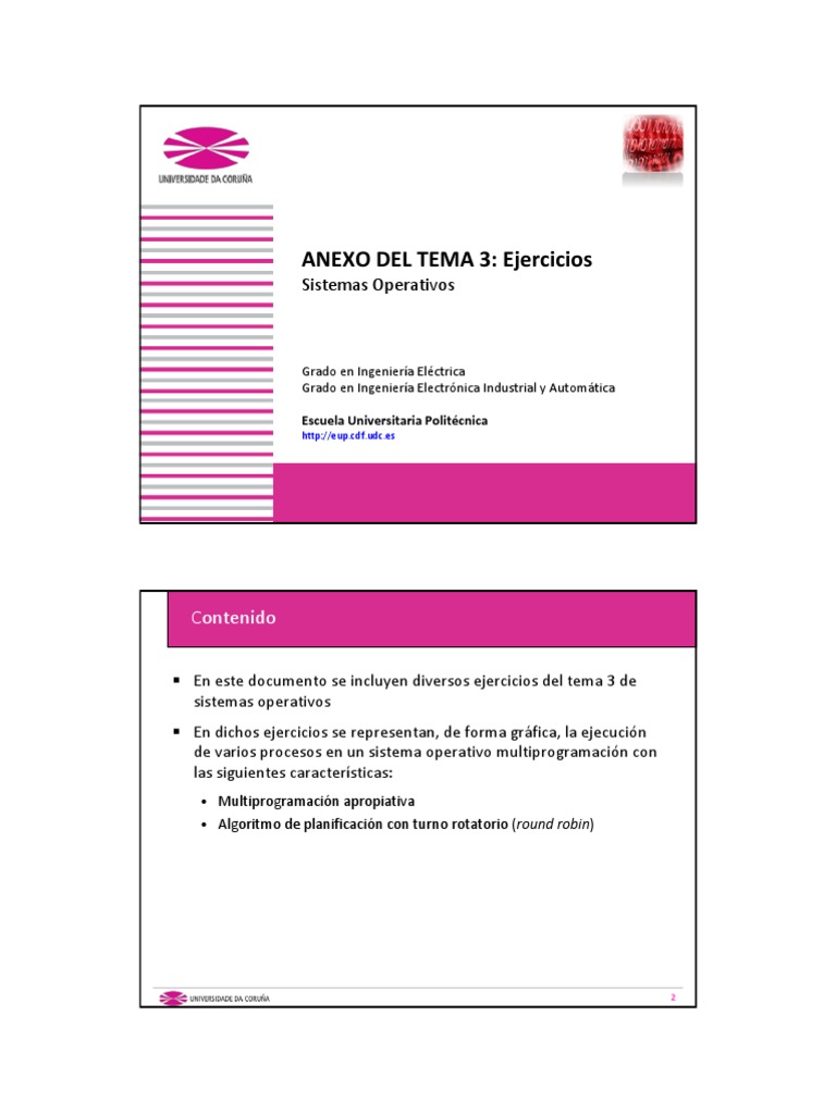 Tema03 Ejercicios | PDF | Sistema operativo | Equipo de oficina