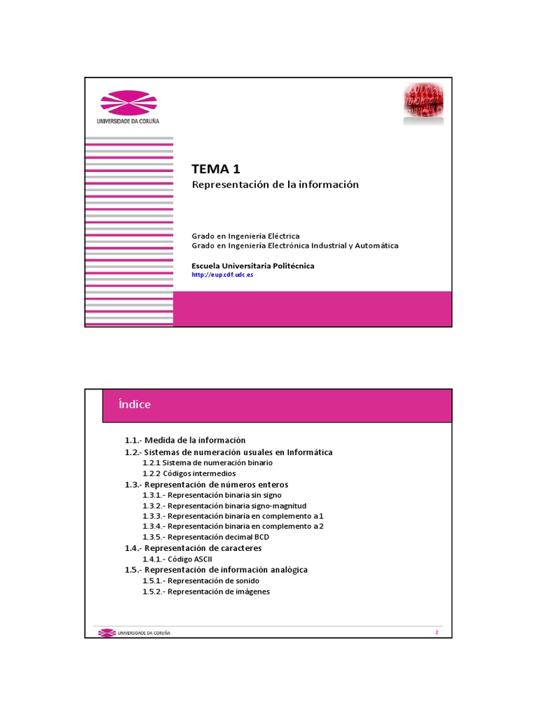 Tema 01 | PDF | Ascii | Poco
