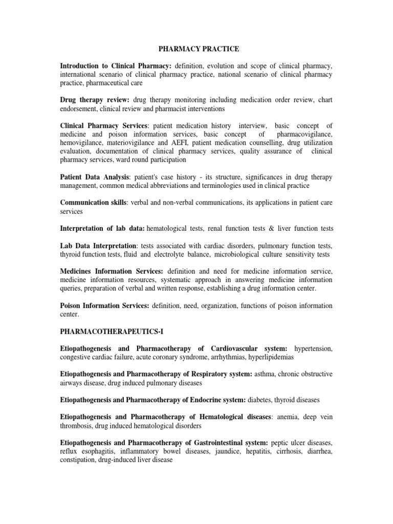 Pharmacy Practice | PDF | Clinical Trial | Pharmacy