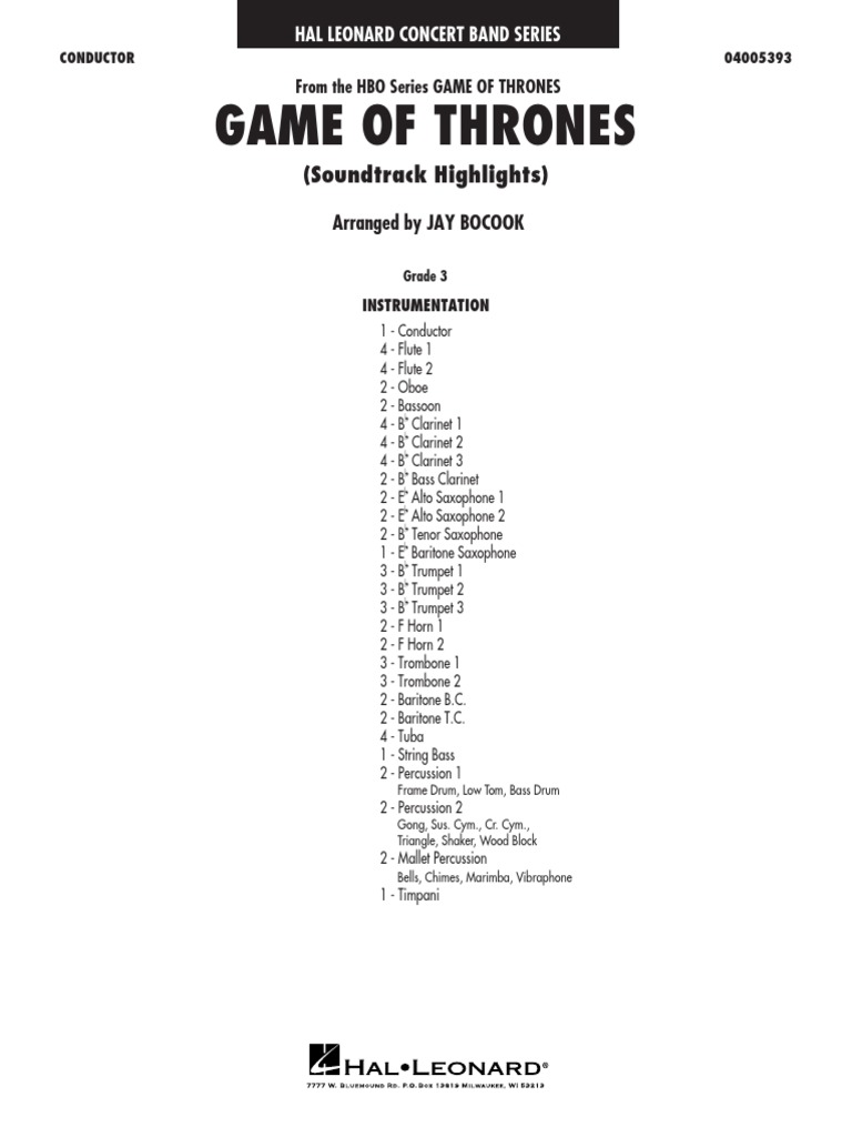 Game of Thrones-Jay Bocook | PDF