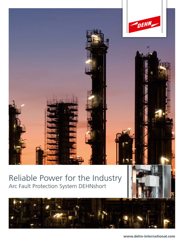 DEHNshort: Advanced Arc Fault Protection | PDF | Electric Arc | Components
