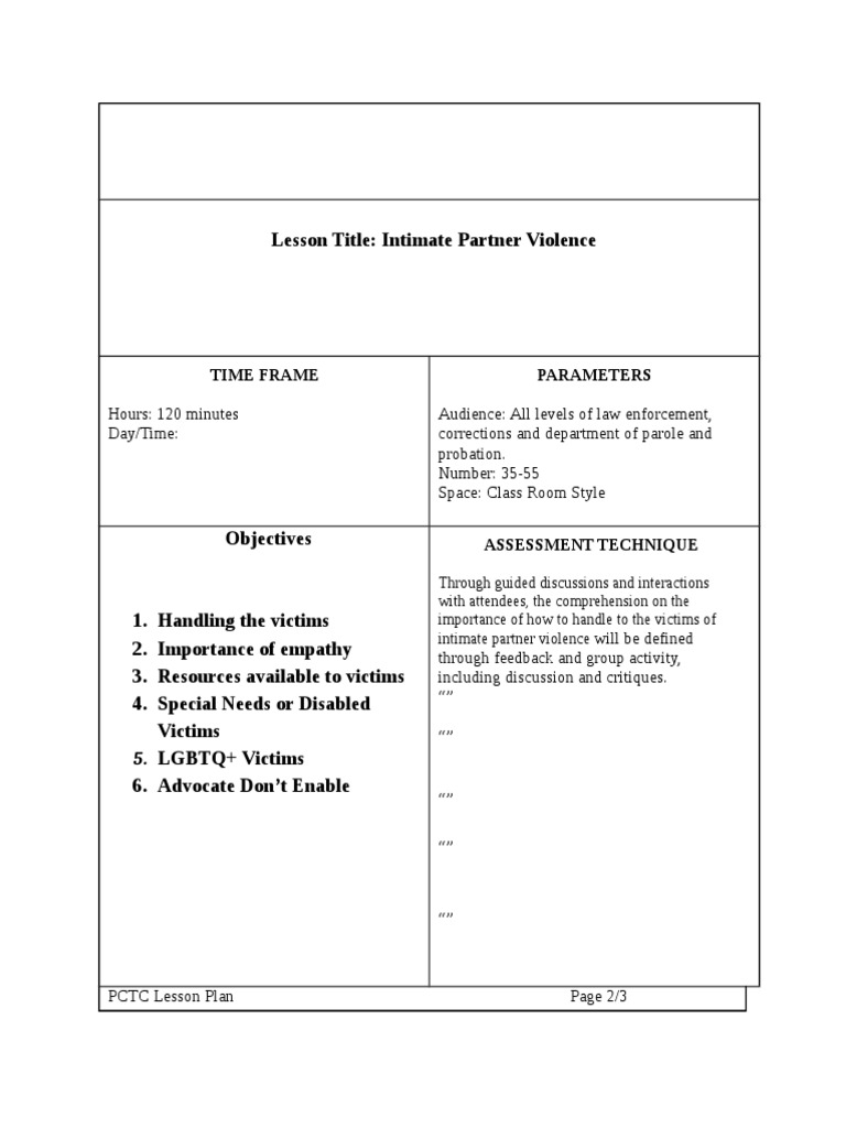 (Example) Ccjs 360 Final Project | PDF | Violence | Domestic Violence