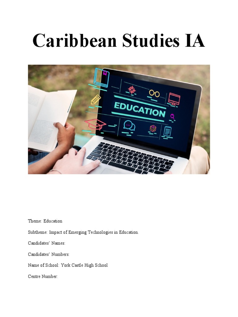 Caribbean Studies IA | PDF | Educational Technology | Information And ...