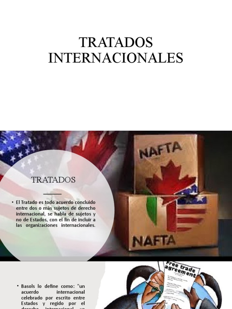 Tratados Internacionales | PDF | Tratado | Ley internacional