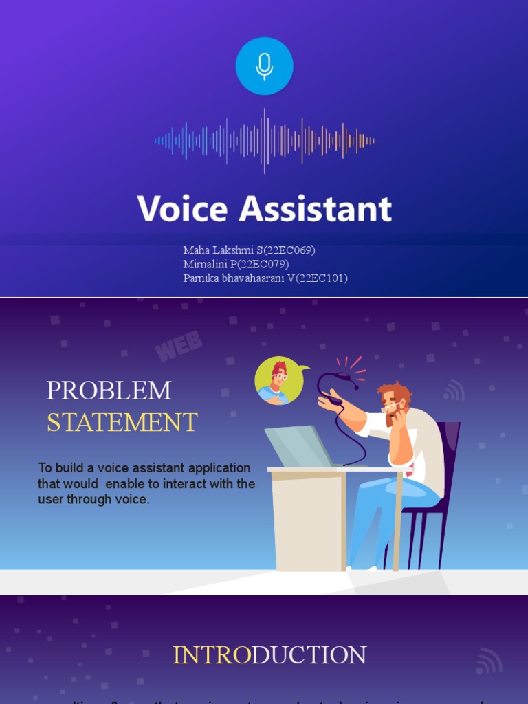 Voice Assisstant | PDF | Computer Engineering | Computing