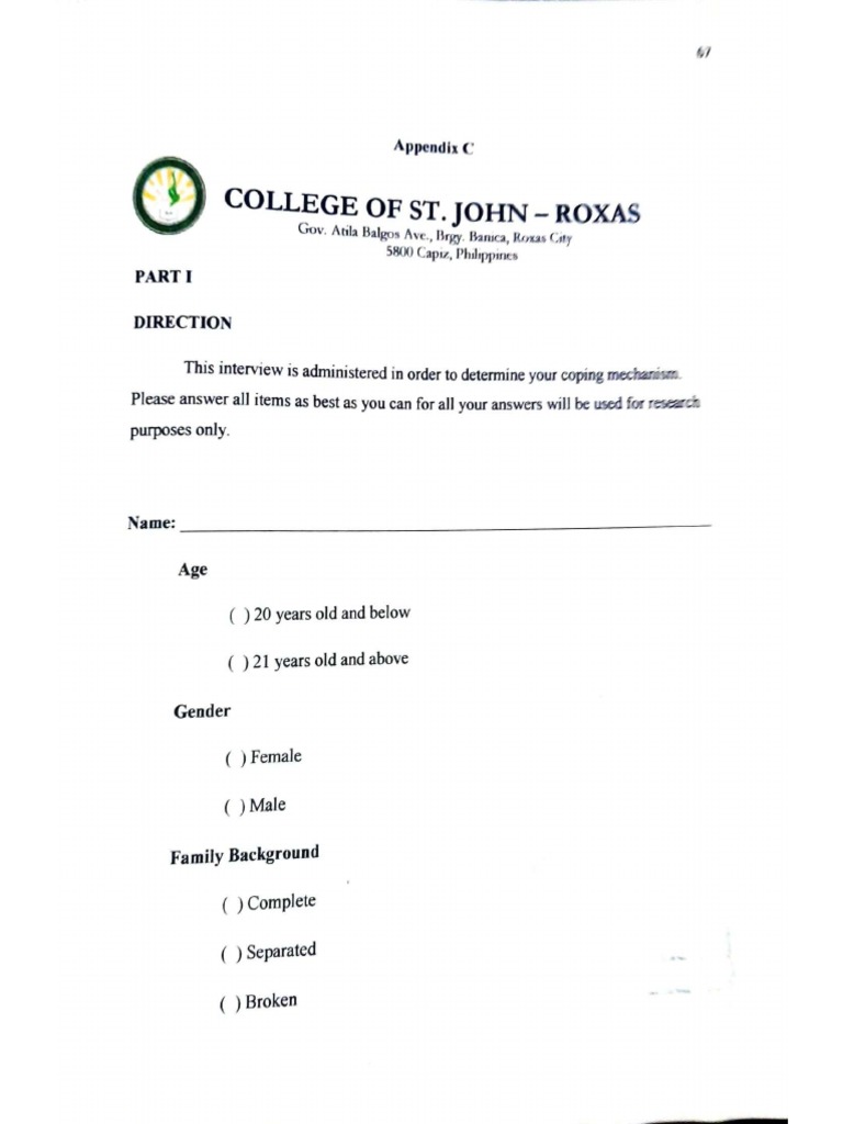 Emailing Sample - Questionnaire | PDF