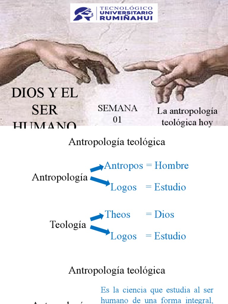 Semana 1 Dios y El Ser Humano | PDF | Antropología | Teología