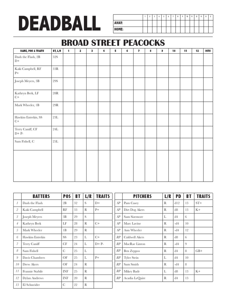 Southern Circuit Scorecards | PDF | Baseball Positions | Baseball Pitching