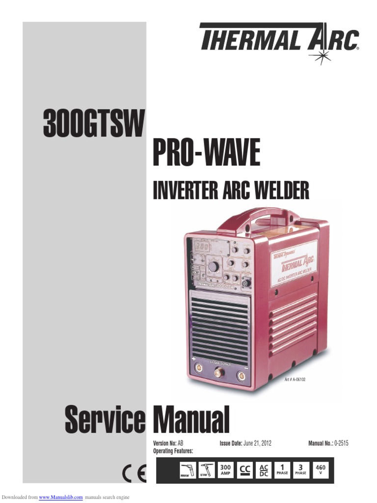 300gtsw Prowave | PDF | Welding | Construction