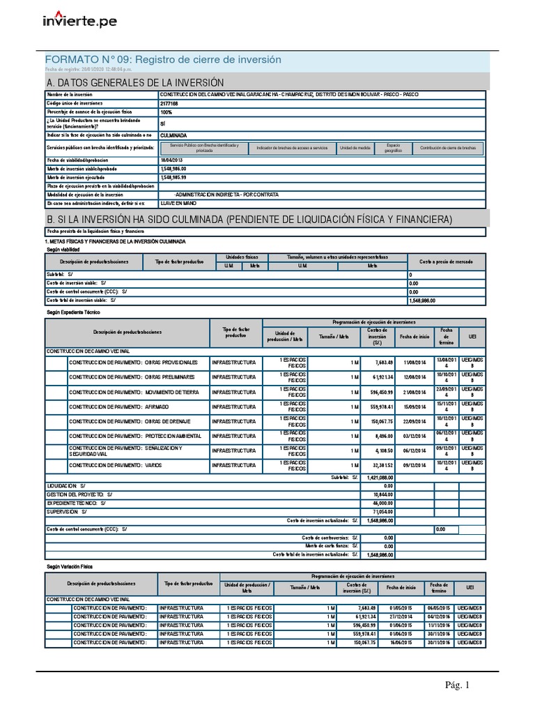 Garacancha | PDF | Infraestructura | Economias