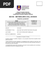 BIO122 Histology Lab Report | PDF | Cell (Biology) | Organelle