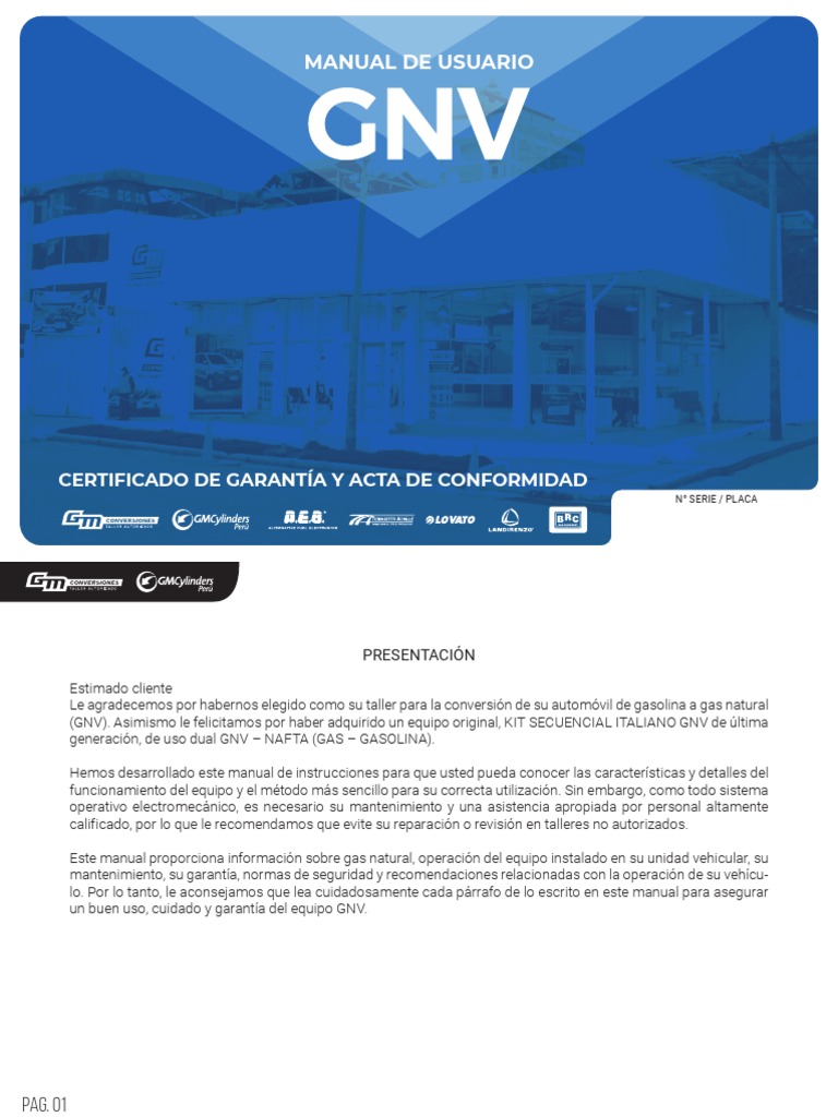 Manual GNV (Ultimo) ) - 1 | Descargar gratis PDF | Inyección de combustible | Gasolina
