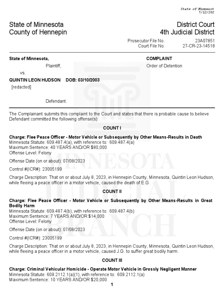 MCRO - 27-CR-23-14518 - E-Filed Comp-Order For Detention - 2023-07-12 ...