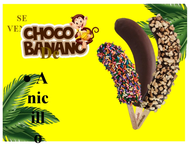 letrero Chocobananos | PDF