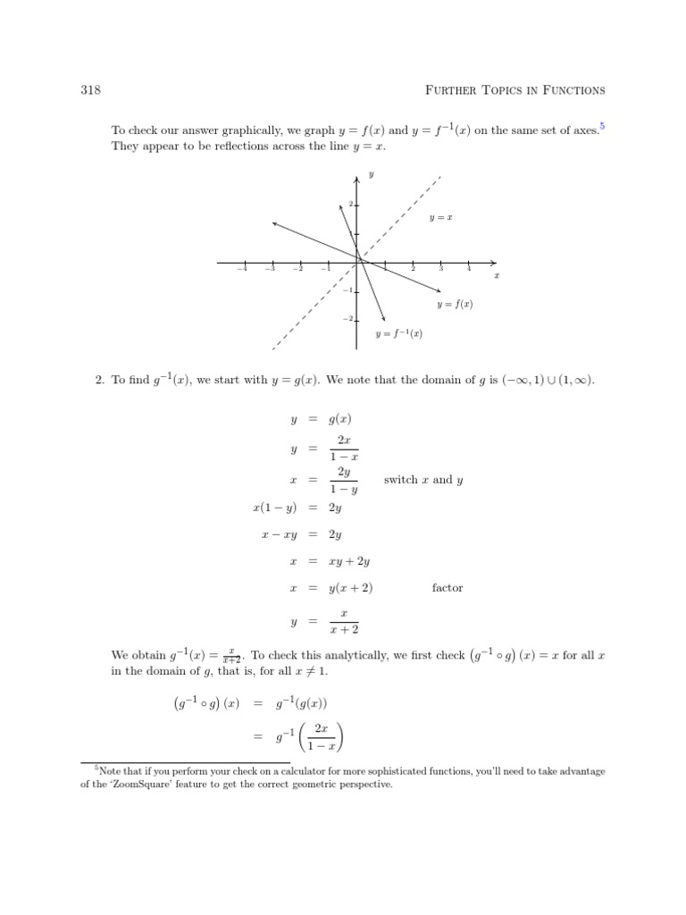College Algebra - Sample | PDF | Function (Mathematics) | Exponential ...