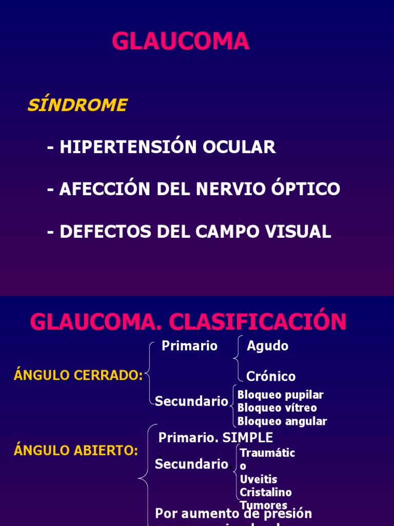 Glaucoma UAM | PDF | Glaucoma | Epidemiología