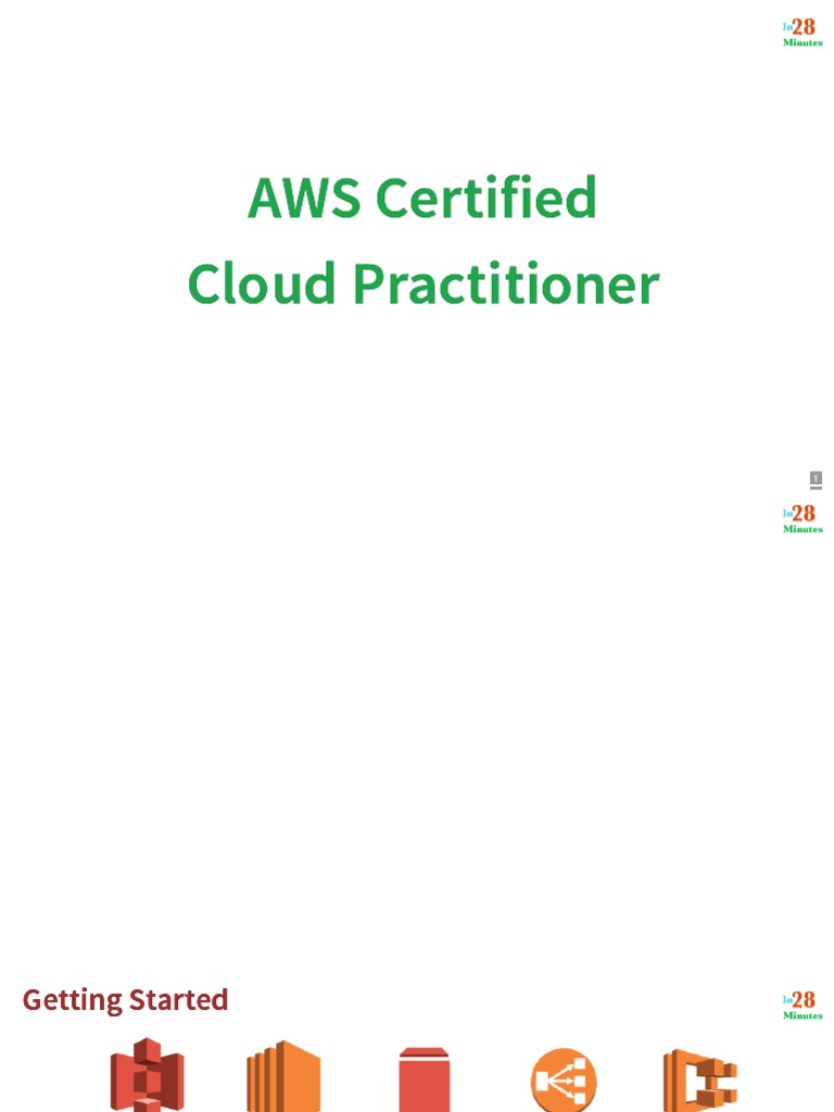 AWSCertifiedCloudPractitioner Presentation | PDF | Computer Data | Software Engineering