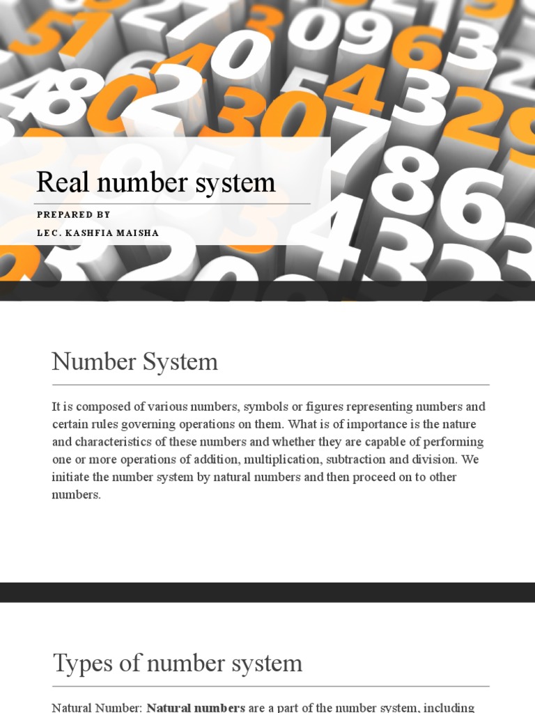 Number System | PDF | Rational Number | Numbers