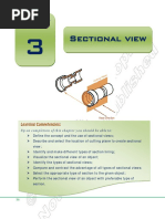 Sectioning in Engineering Drawing | PDF | Drawing | Technical Drawing