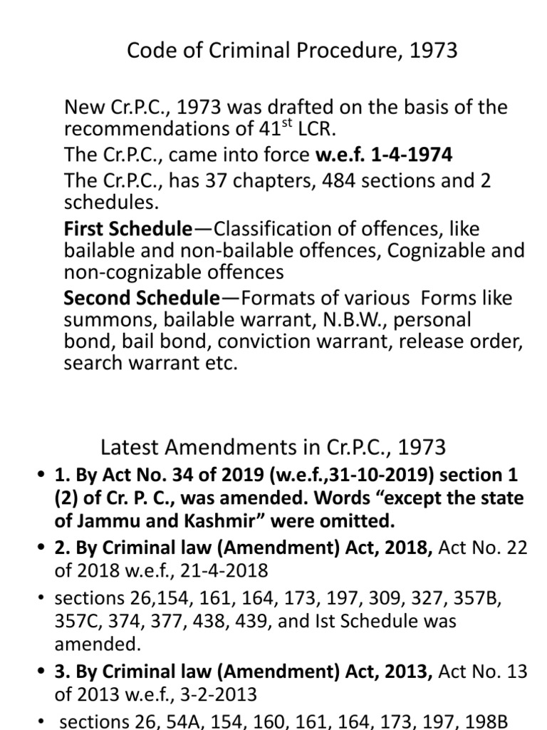 Crpc Notes Download Free Pdf Bail Remand Detention