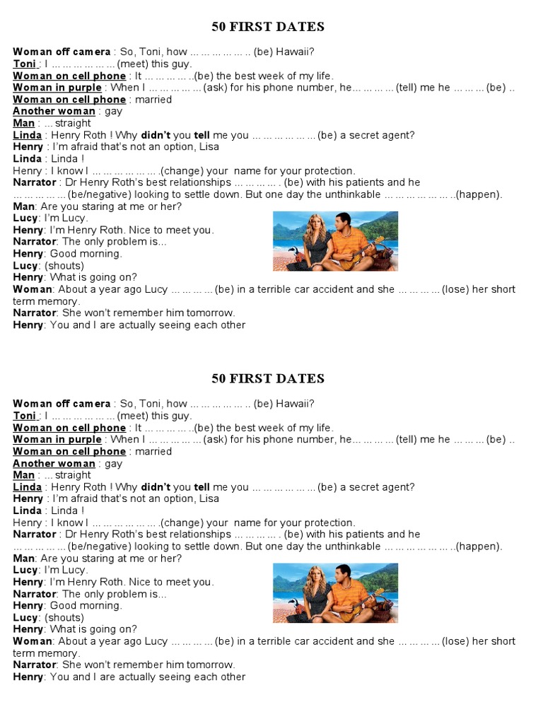 Romantic Comedy with Memory Loss | PDF | Philosophy | Mystery, Thriller ...