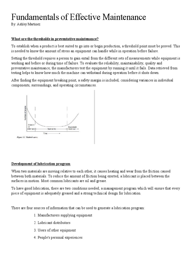 Individual Report 23001 | PDF | Calibration | Lubricant