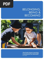 EYLF Planning Cycle A3 | PDF | Learning | Knowledge