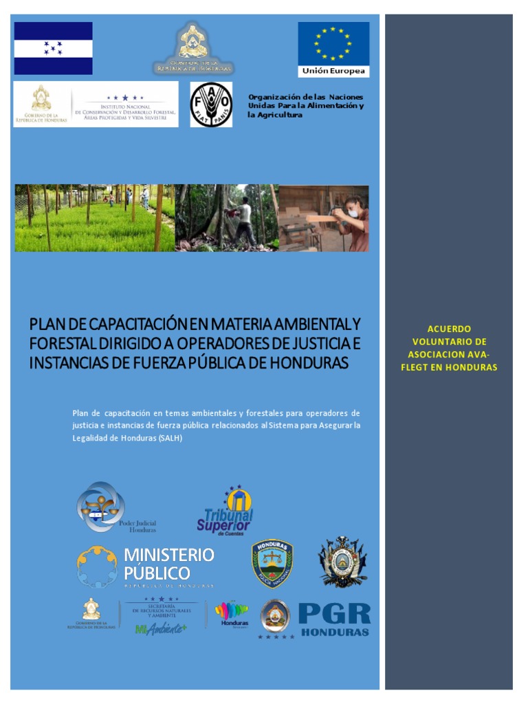 Plan de Capacitacion en Materia Ambiental y Foresta | PDF | Aprendizaje | Los bosques