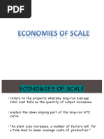 Economies and Diseconomies of Scale Graph | PDF | Cost Of Living ...