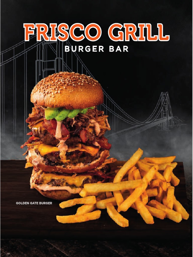 Menu Principal Frisco Grill | PDF | Hamburguesas | Cilantro