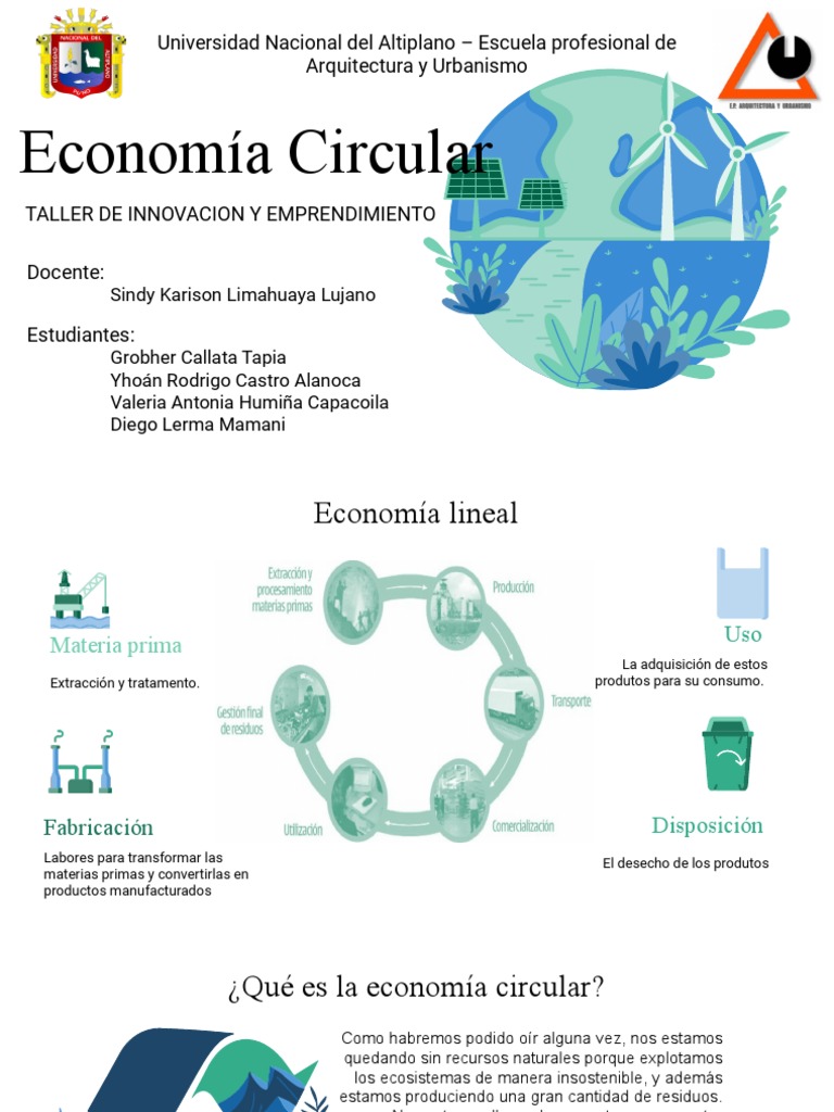 Economia Circular | PDF | Residuos | Reciclaje