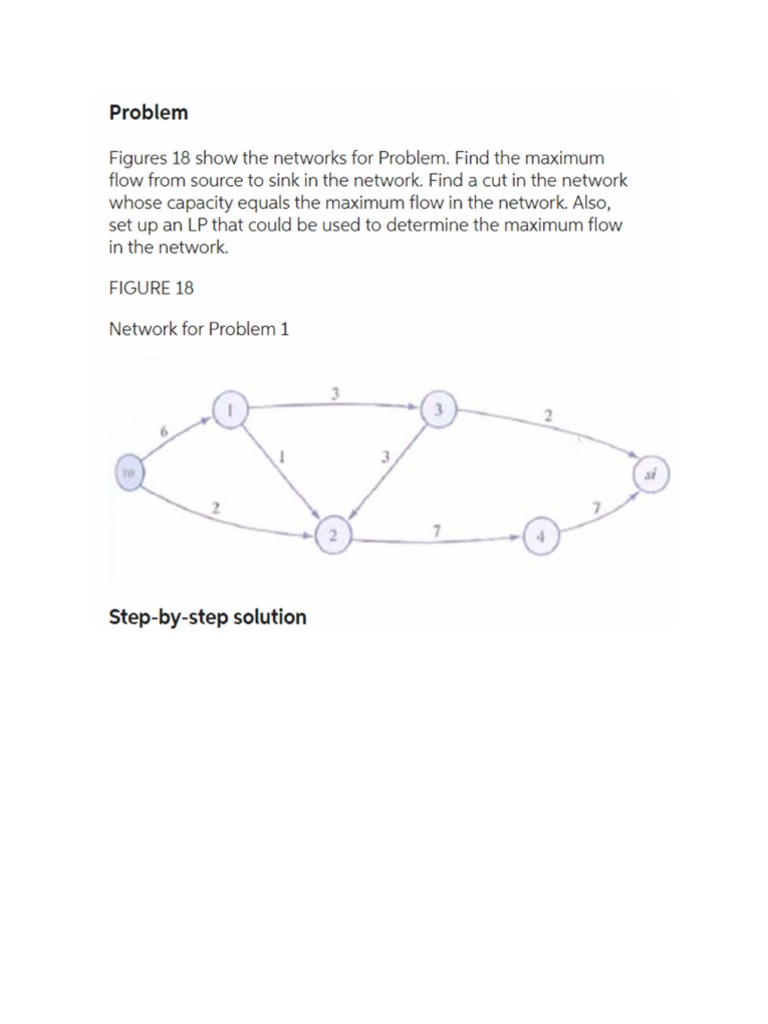 Network Problem Figure 18 | PDF