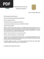 CARTA ACLARATORIA PARA ST7 IMSS | PDF