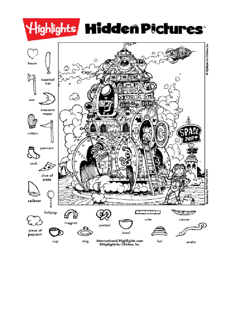 Hidden Pictures 1 | PDF