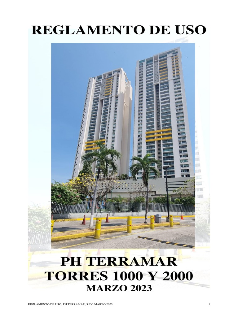 REGLAMENTO FINAL (Para La ASAMBLEA) - 29 Mar 2023 | PDF | Condominio | Multa (pena)