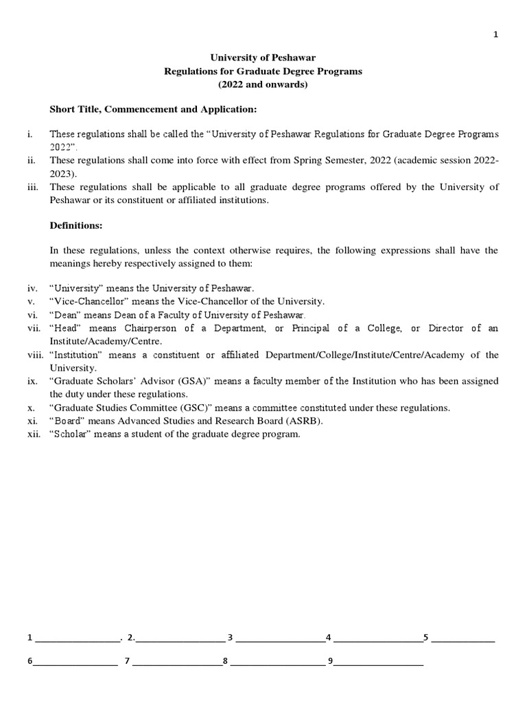 MPhil-PhD Regulations | PDF | Thesis | Doctor Of Philosophy