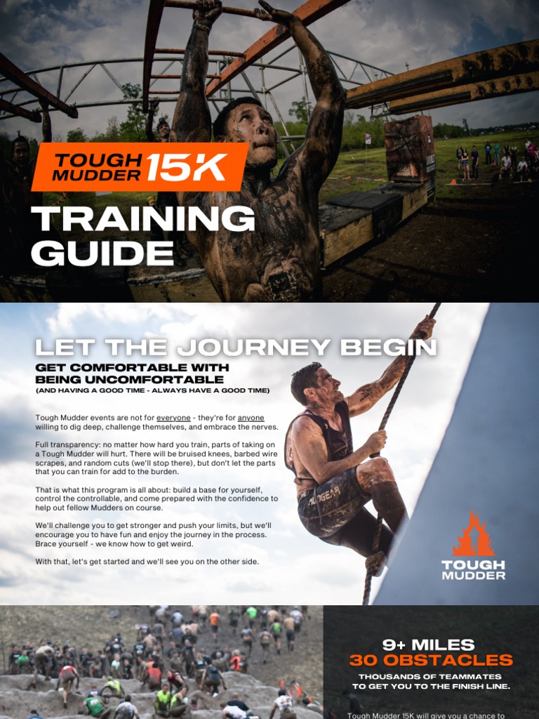 Tough Mudder 15K Training Program | PDF | Physical Exercise | Physical ...