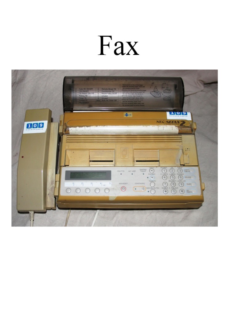 Fax | PDF