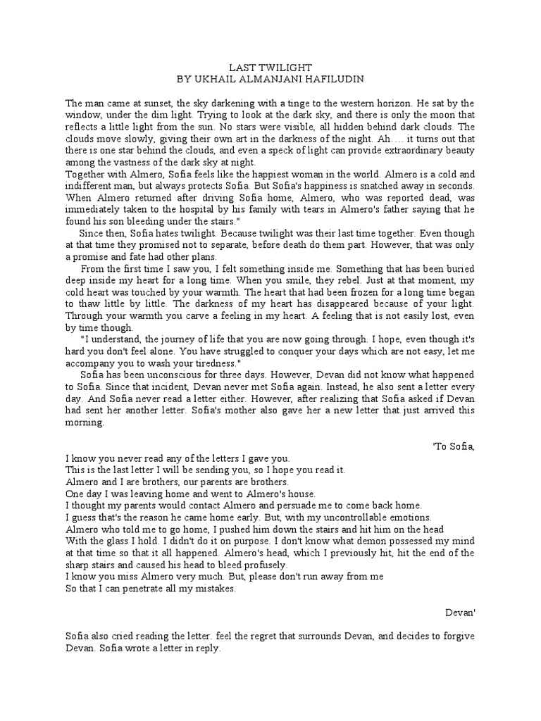 Last Twilight | PDF | Sky | Twilight