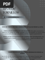 Medidas Normalizadas de Tornillos y Tuercas | PDF | Tornillo | Acero