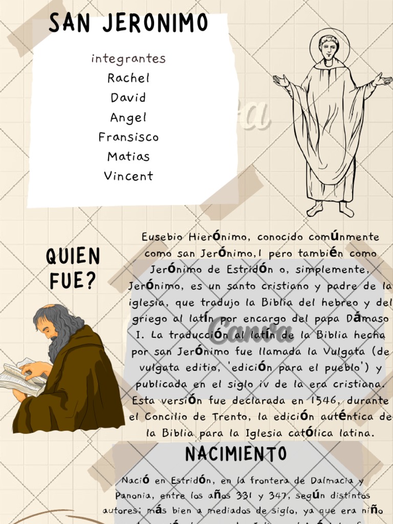 San Jeronimo | PDF | Jerome