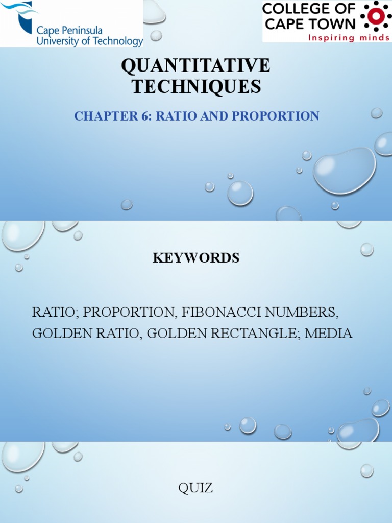 Chapter 6 QT Slides | PDF | Mathematics | Arithmetic