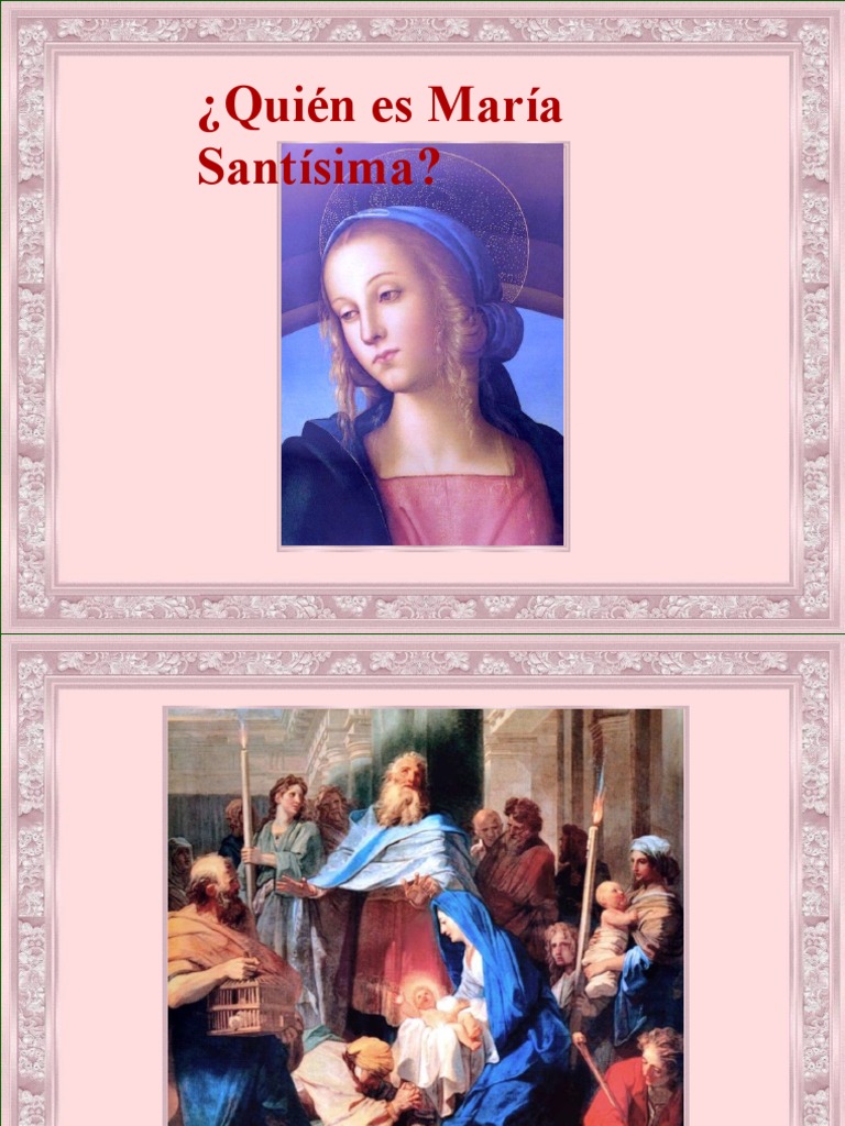 Quien Es Maria | PDF | María, madre de Jesús | Rosario