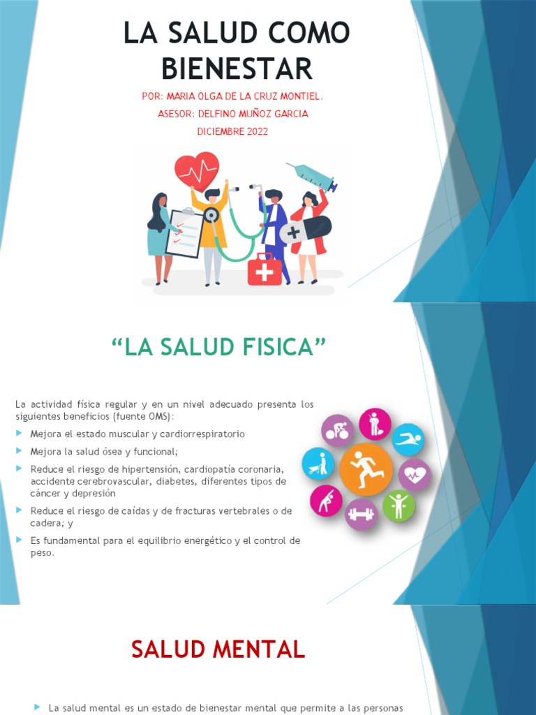 La Salud Como Bienestar | PDF