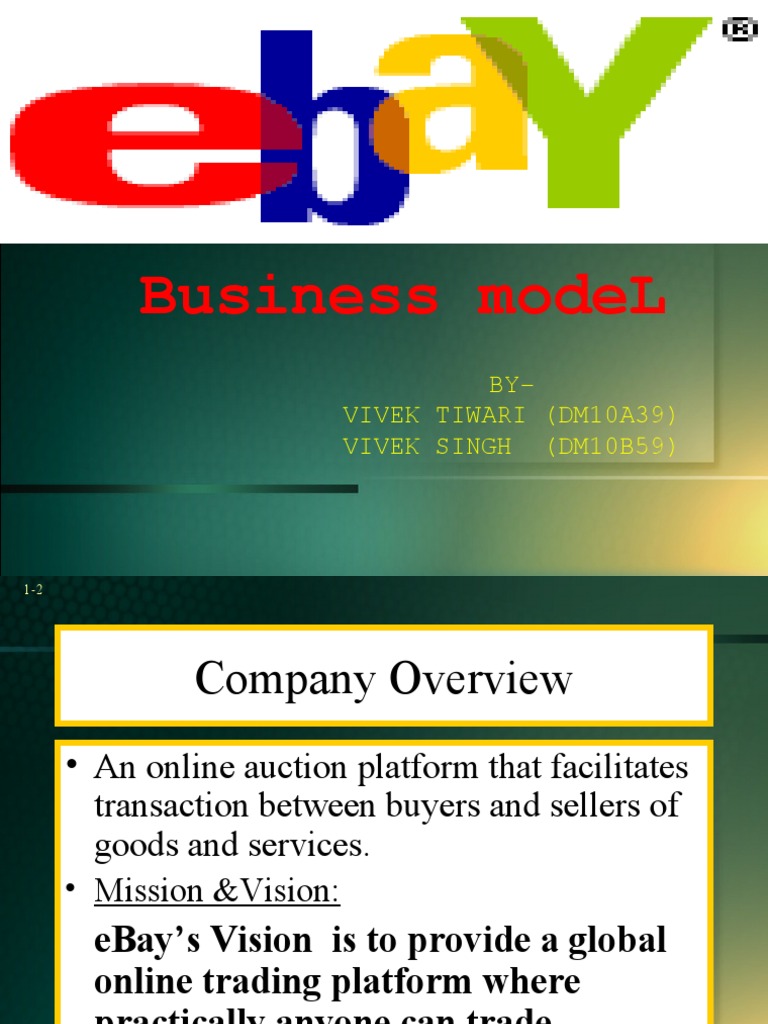 Ebay PPT 2229 | PDF | E Bay | Pay Pal